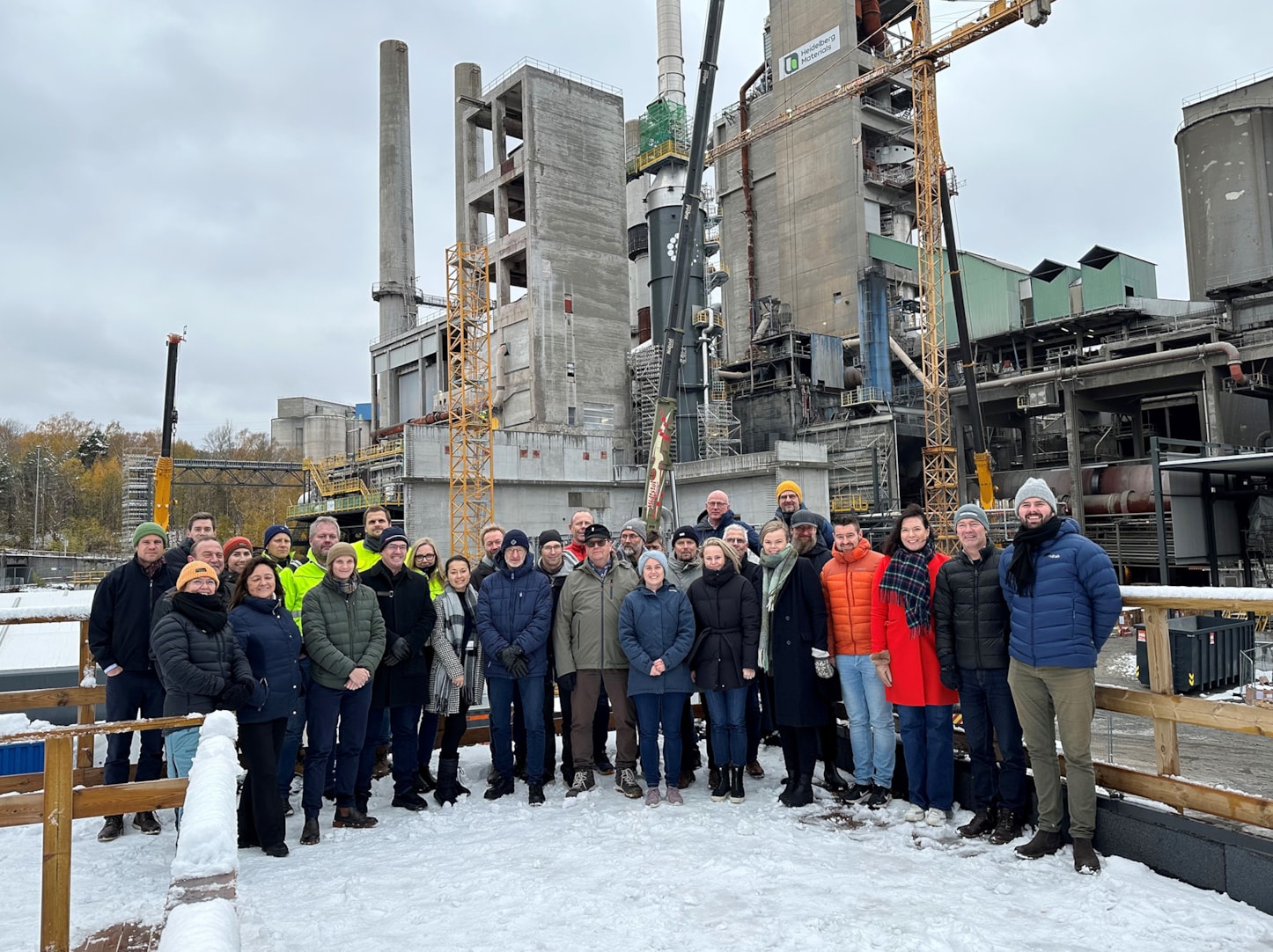 Betong Norge på studietur til Brevik CCS