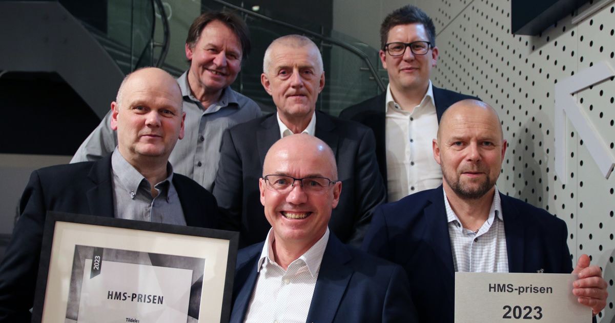 Con-Form ble tildelt HMS-prisen 2023